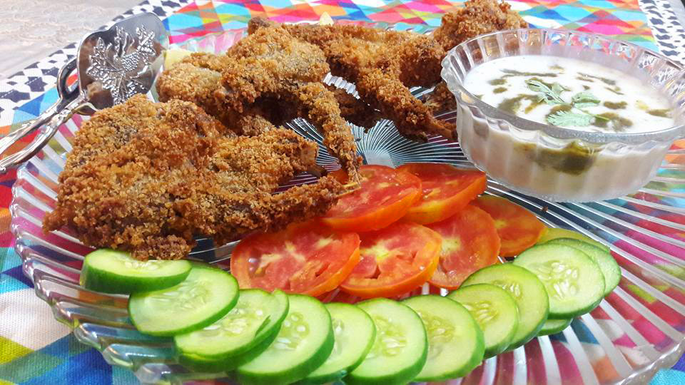 Fried mutton chops | TastyDen