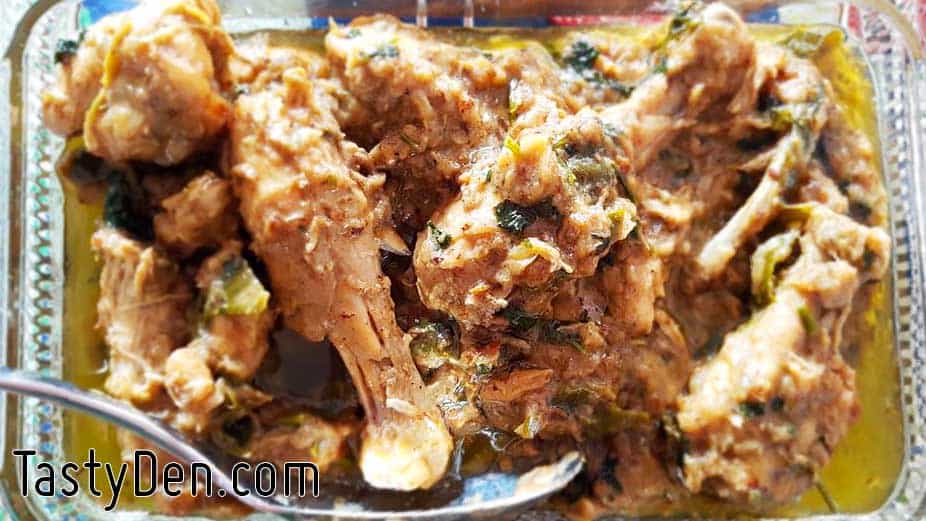 Lahori White Chicken Karahi | TastyDen